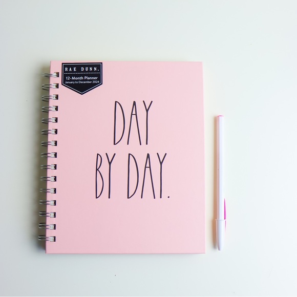 Rae Dunn | Office | Rae Dunn Pink 224 Planner 2 Month Planner Jandec ...